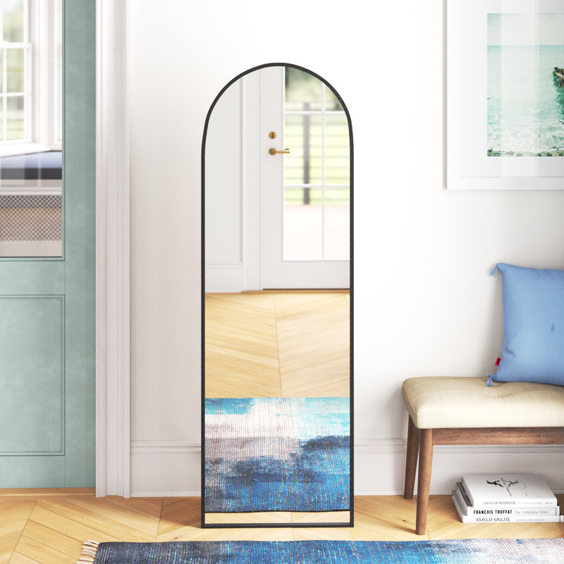 Blue Elephant Arch Metal Floor Mirror & Reviews | Wayfair.co.uk