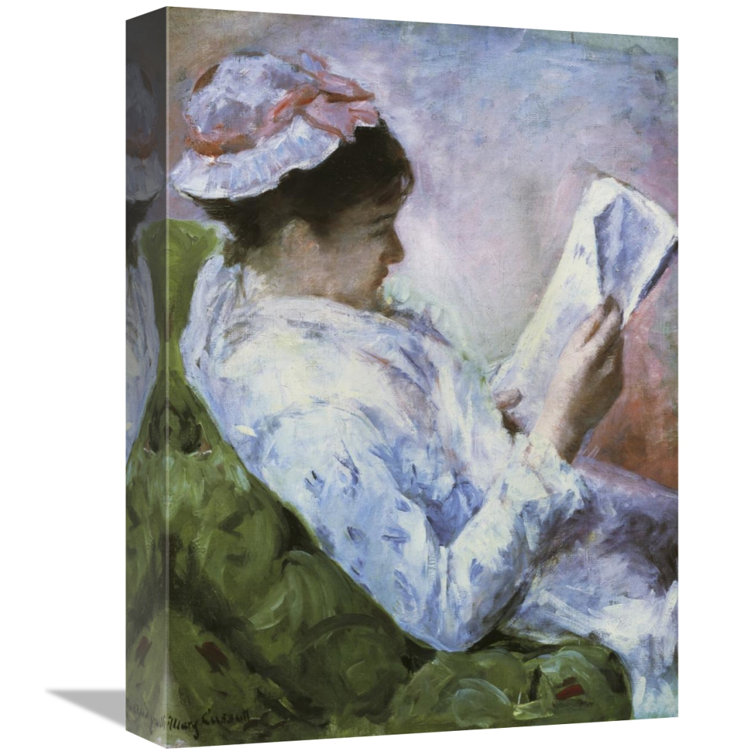 Vault W Artwork Portrait Of Lydia Reading 1879 On Canvas by Mary ...