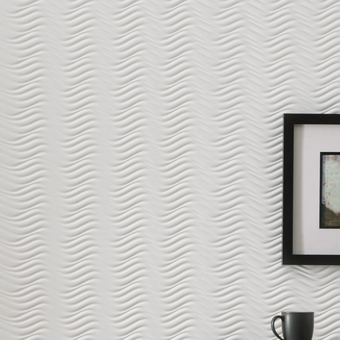 Fasade FASÄDE Current Horizontal Decorative Vinyl 4'X8' Wall Panel ...