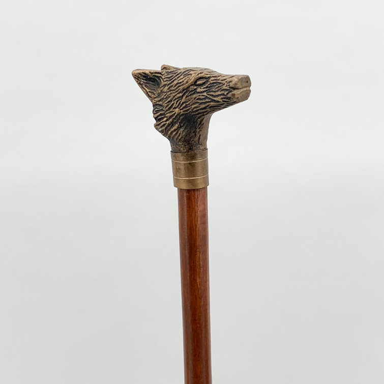 Alpen Home Barto Fox Head Walking Stick | Wayfair.co.uk