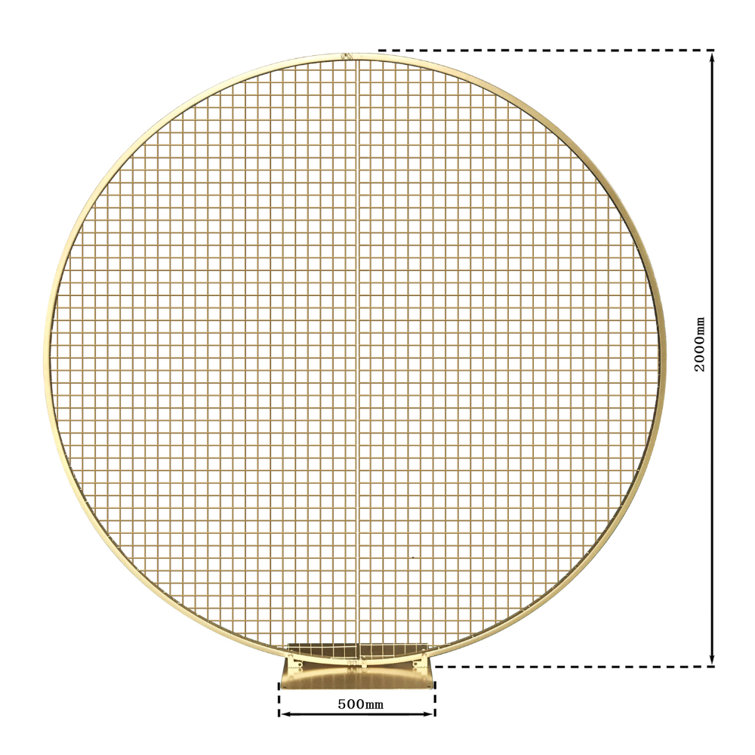 Le Prise™ Millett Mesh Backdrop Stand Arch | Wayfair