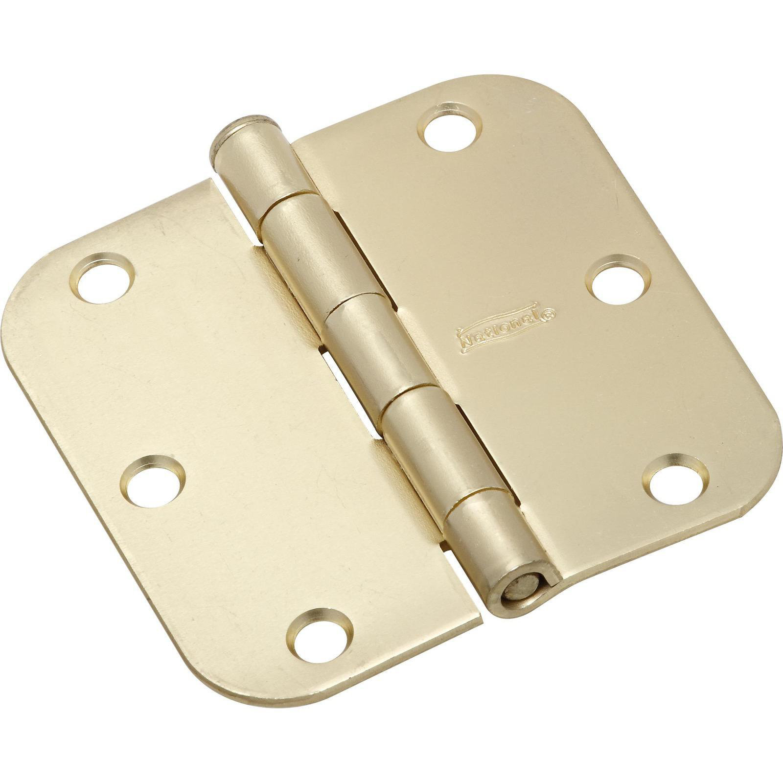 National Hardware 3.5" H x 3.5" W Butt Bearing Single Door Hinge | Wayfair