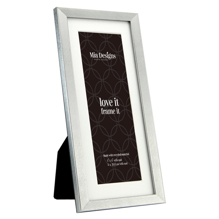 Mia Designs Photo Frames MIA DESIGNS Premium Photo Frame Strip Brushed ...