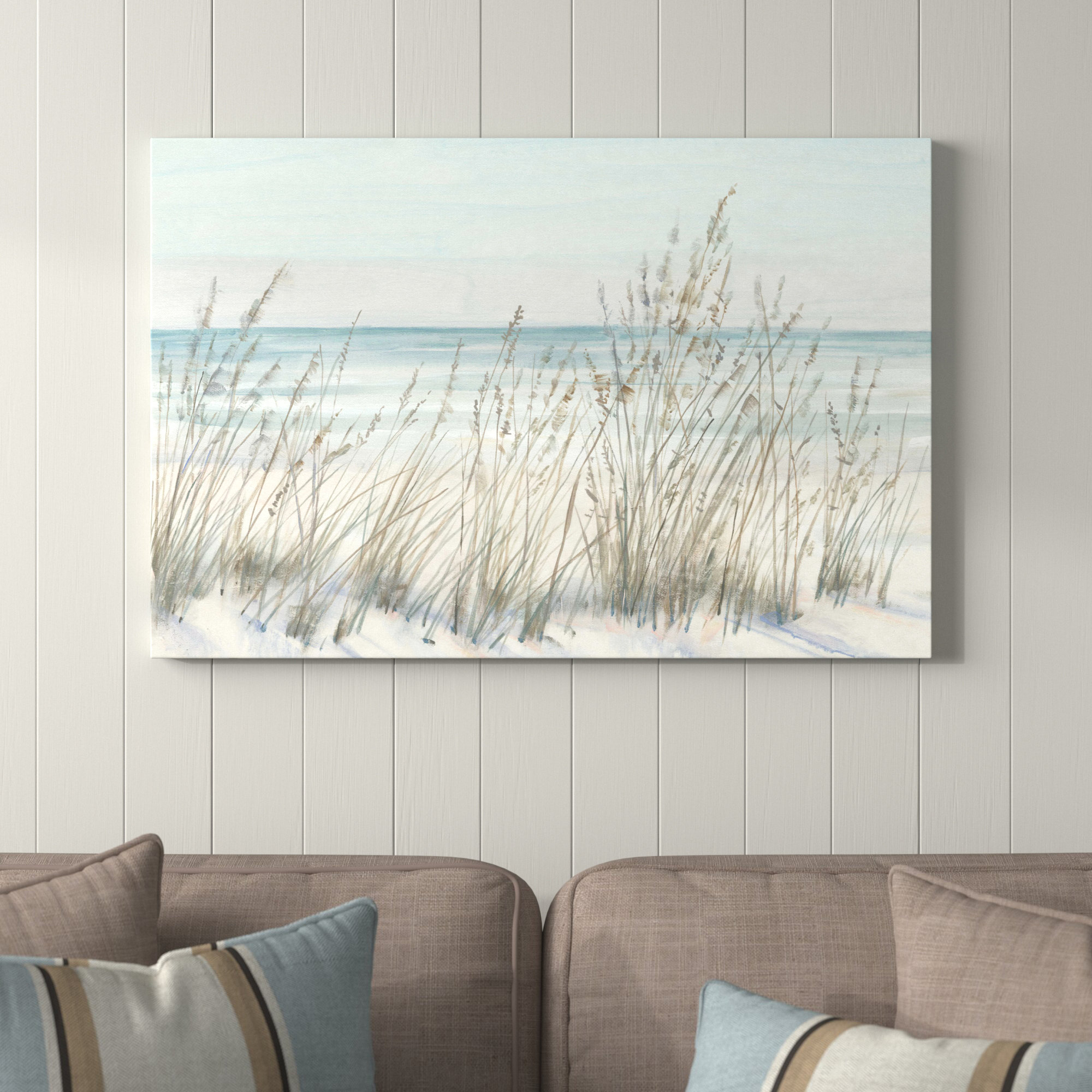 Beachcrest Home Beach Grass II by Timothy O' Toole - Wrapped Canvas ...