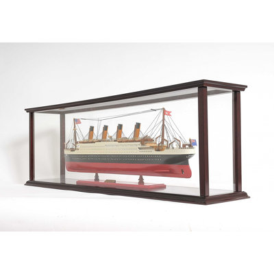 Charlton Home® Baldivis Wood Trophy Display Case | Wayfair