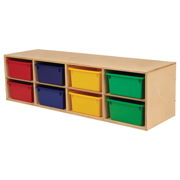 Childcraft 8 Compartment Cubby with Trays & Reviews | Wayfair