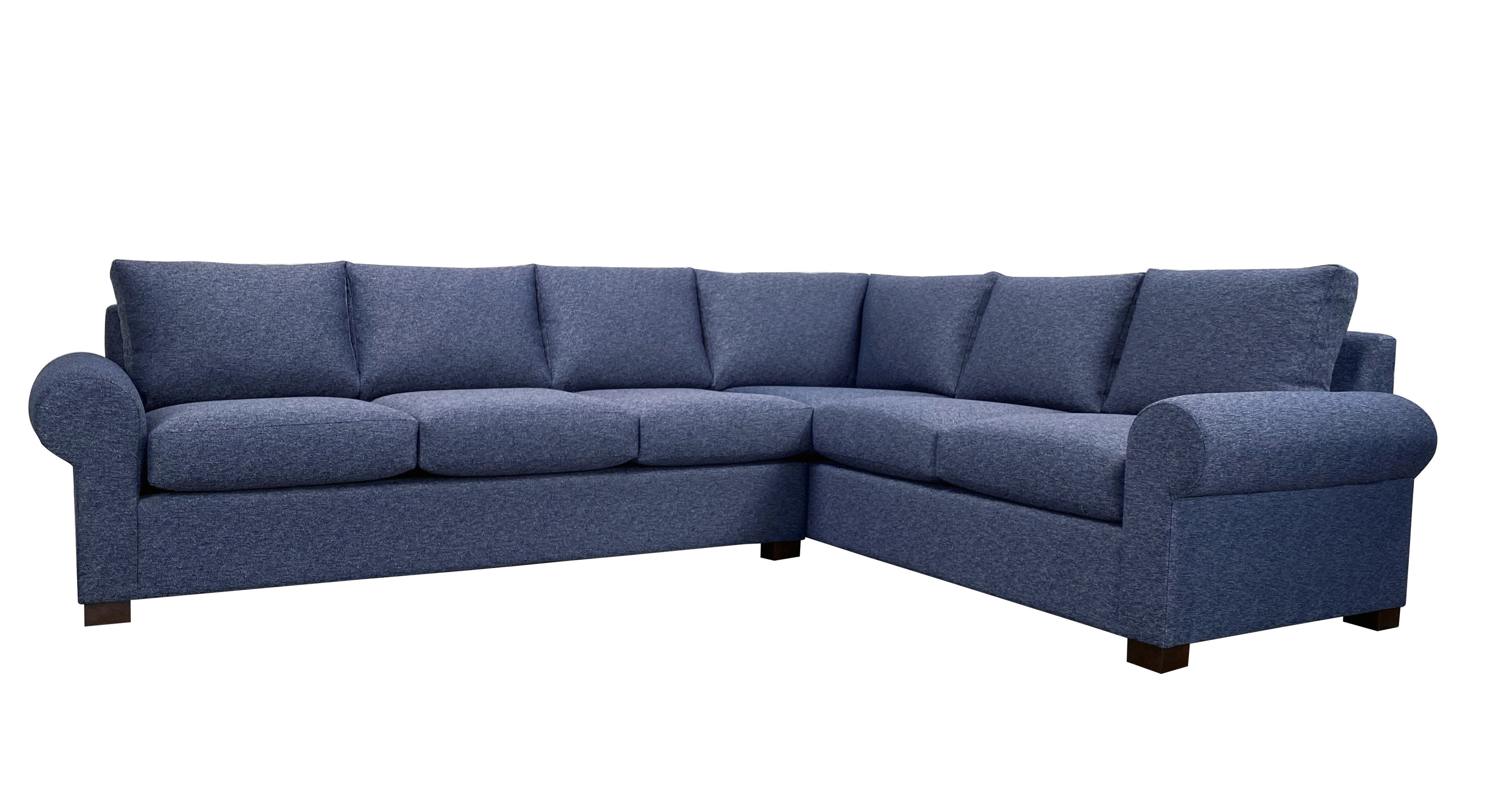 EdgecombeFurniture 119" Wide Corner Sectional | Wayfair