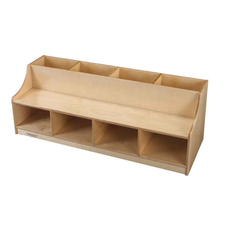 Childcraft Natural Reading Bench with Storage | Wayfair