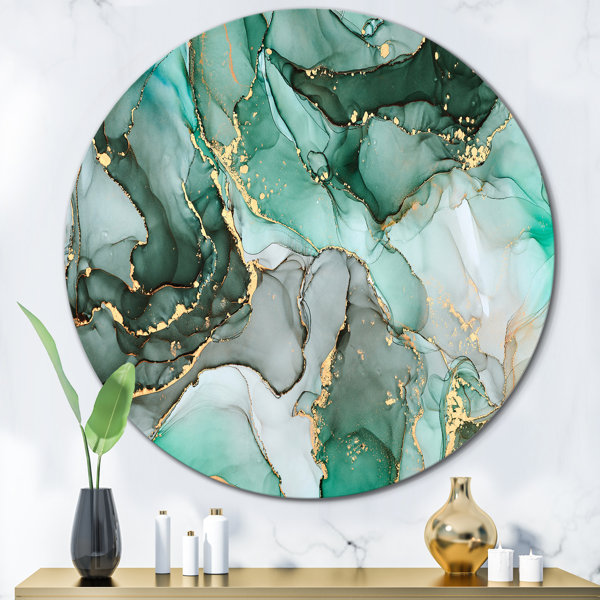 Abstract-round-shaped-wall-art | Wayfair