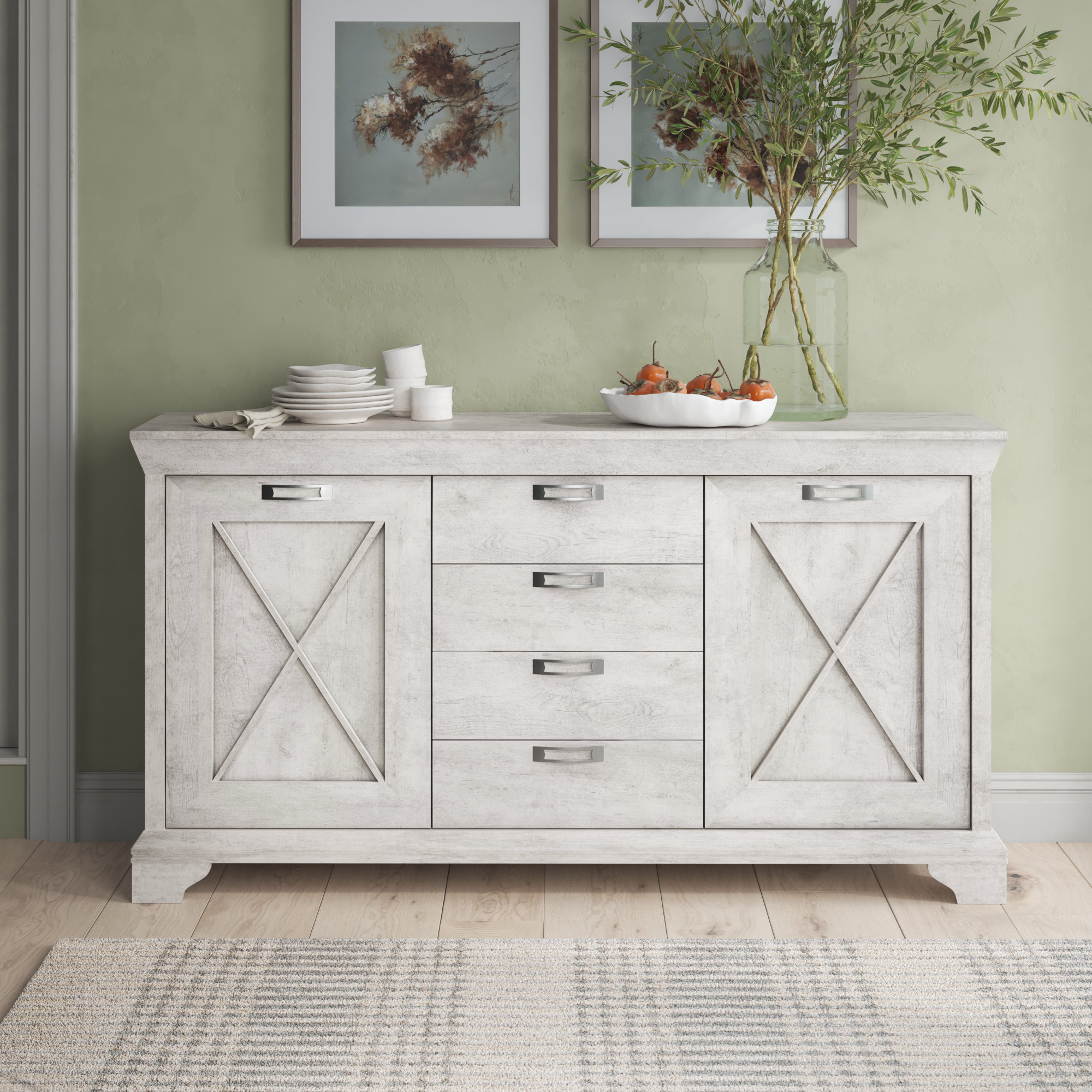 Bless international 70.2'' Wide 4 Drawer Sideboard & Reviews | Wayfair