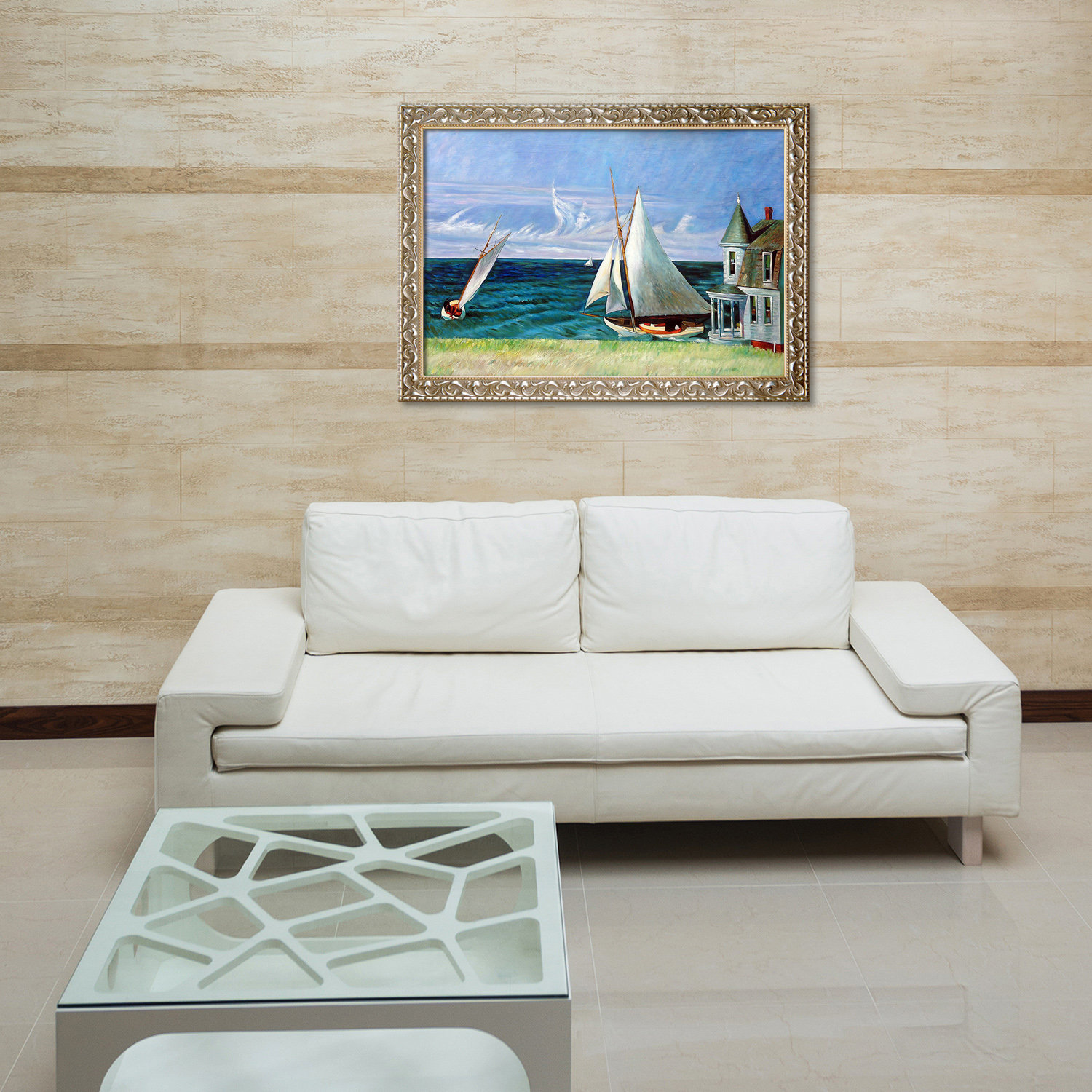 Vault W Artwork The Lee Shore, 1941 by Edward Hopper - Picture Frame ...