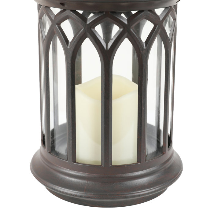 Luxen Home Round Plastic Lantern & Reviews | Wayfair