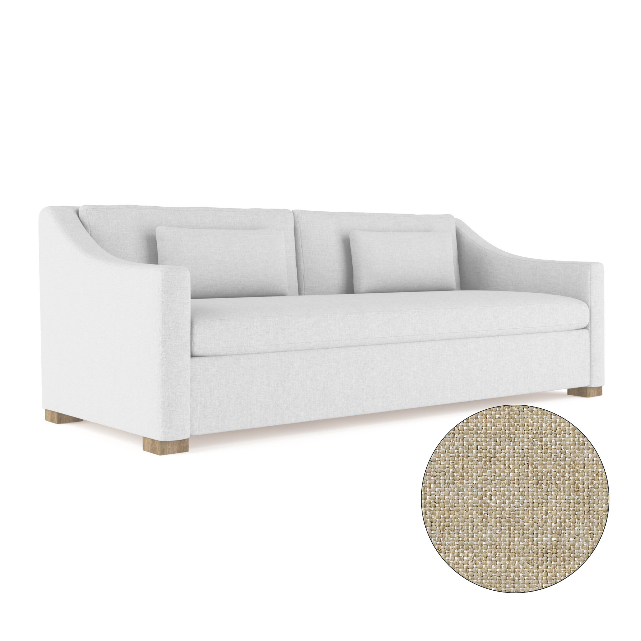 Tandem Arbor Crosby Slope Arm Sofa | Wayfair