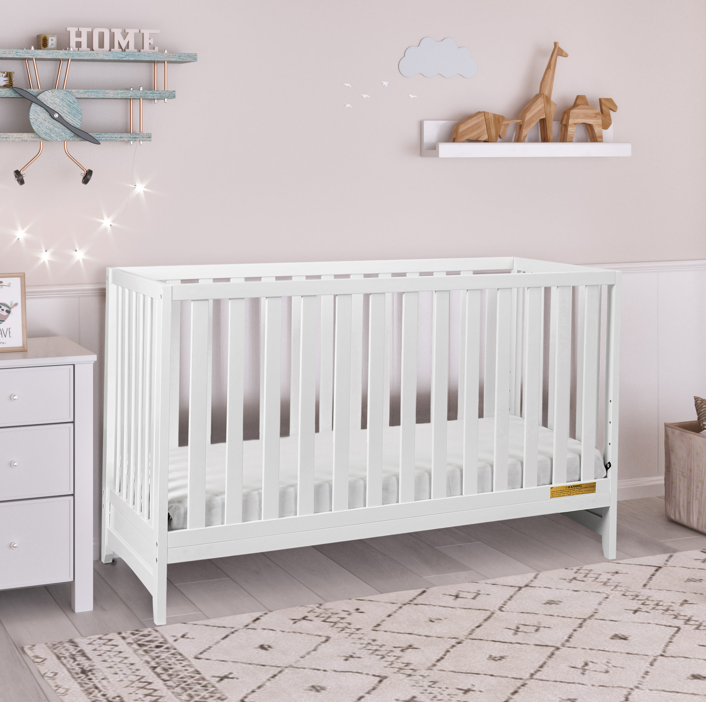 Isabelle & Max™ Feldt 3 -in-1 Convertible Crib & Reviews | Wayfair