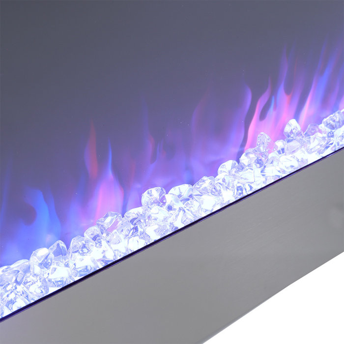 Wade Logan Thea Electric Inset Fire | Wayfair.co.uk