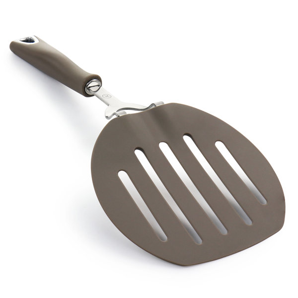 Martha Stewart Large Nylon Slotted Spatula In Taupe | Wayfair