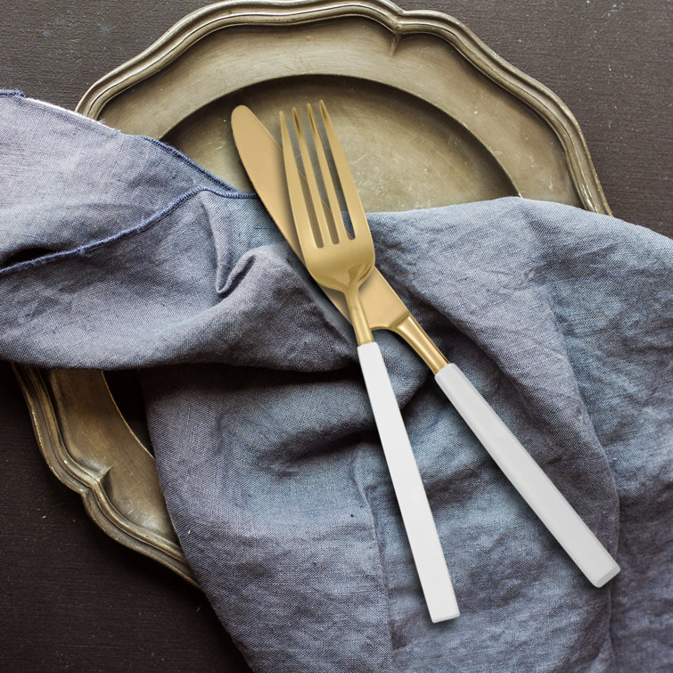 Argent Orfevres™ Marion Stainless Steel Flatware Set | Wayfair