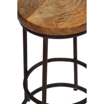 Union Rustic Parkridge Solid Wood 24'' Counter Stool & Reviews | Wayfair