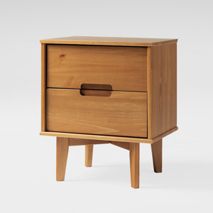 Mercury Row Ulti Solid Wood Bedside Table & Reviews | Wayfair.co.uk