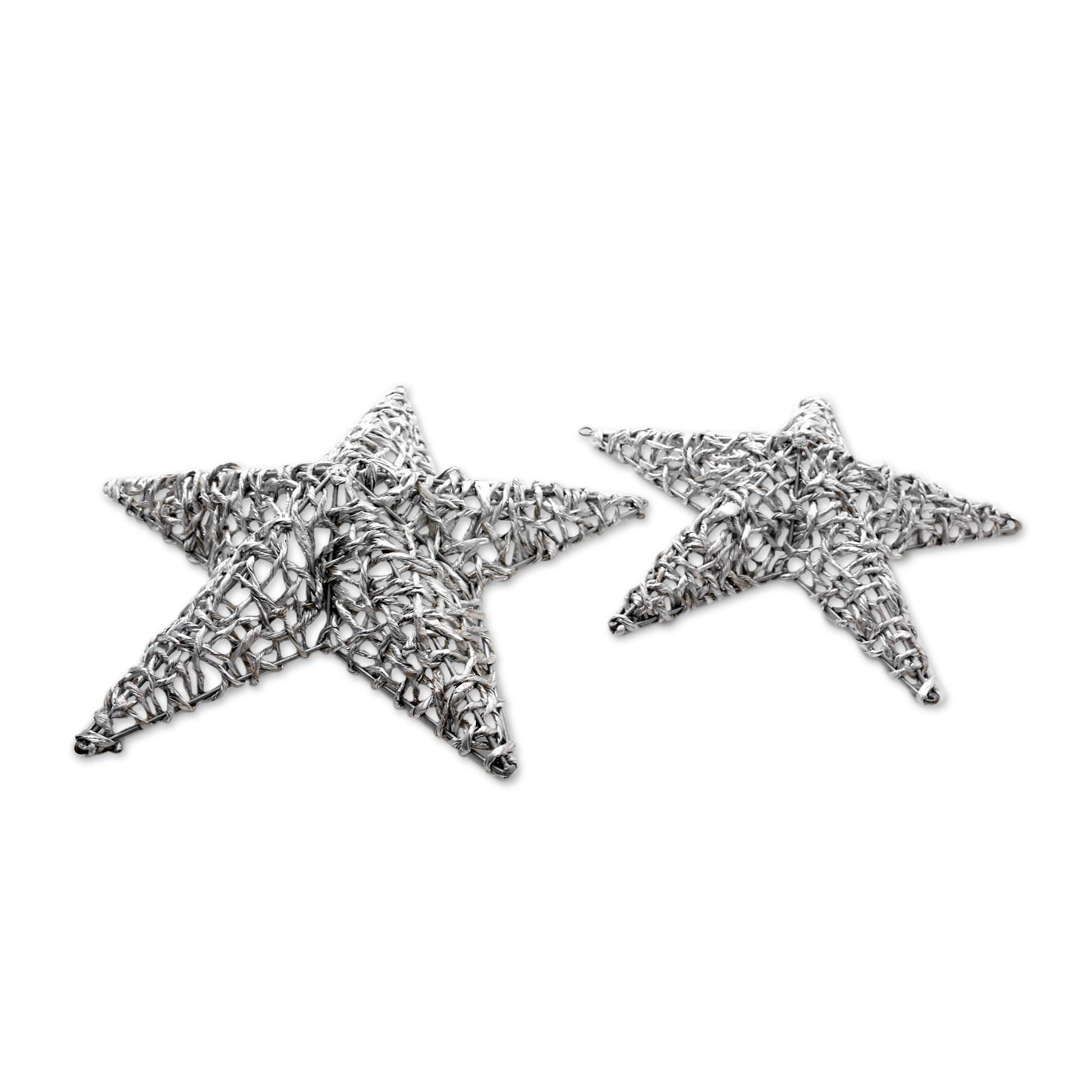 Rosecliff Heights Woven Stars 2 Piece Recycled Plastic Wall Art Set ...