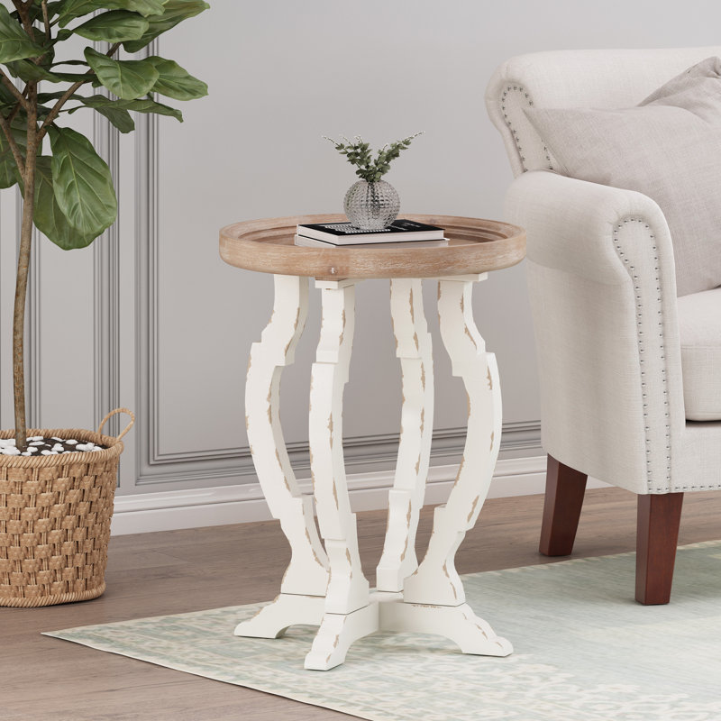 Ophelia & Co. 25.75'' Tall Tray Top End Table & Reviews | Wayfair