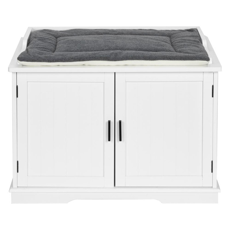 Red Barrel Studio® Ascensin Wood Litter Box Enclosure & Reviews | Wayfair