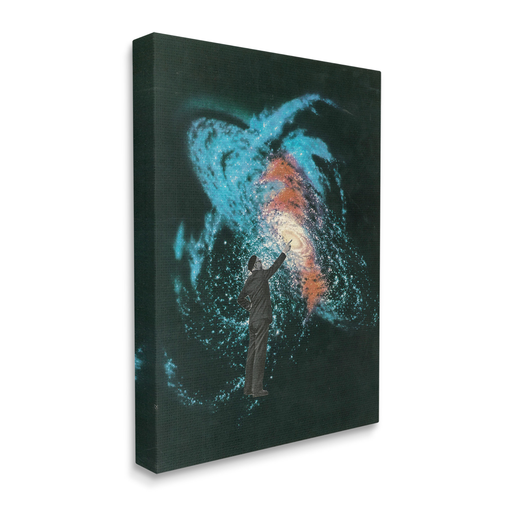 Latitude Run® Vivid Nebula Collage Surreal Person by Matheus Lopes ...