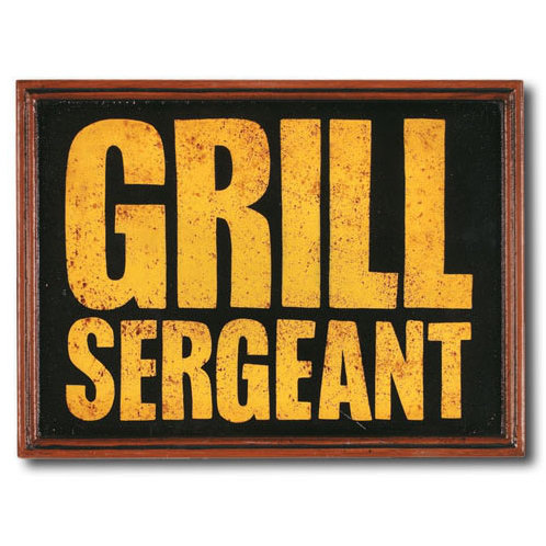 RAM Game Room "Grill Sergeant" Outdoor Sign - Wayfair Canada