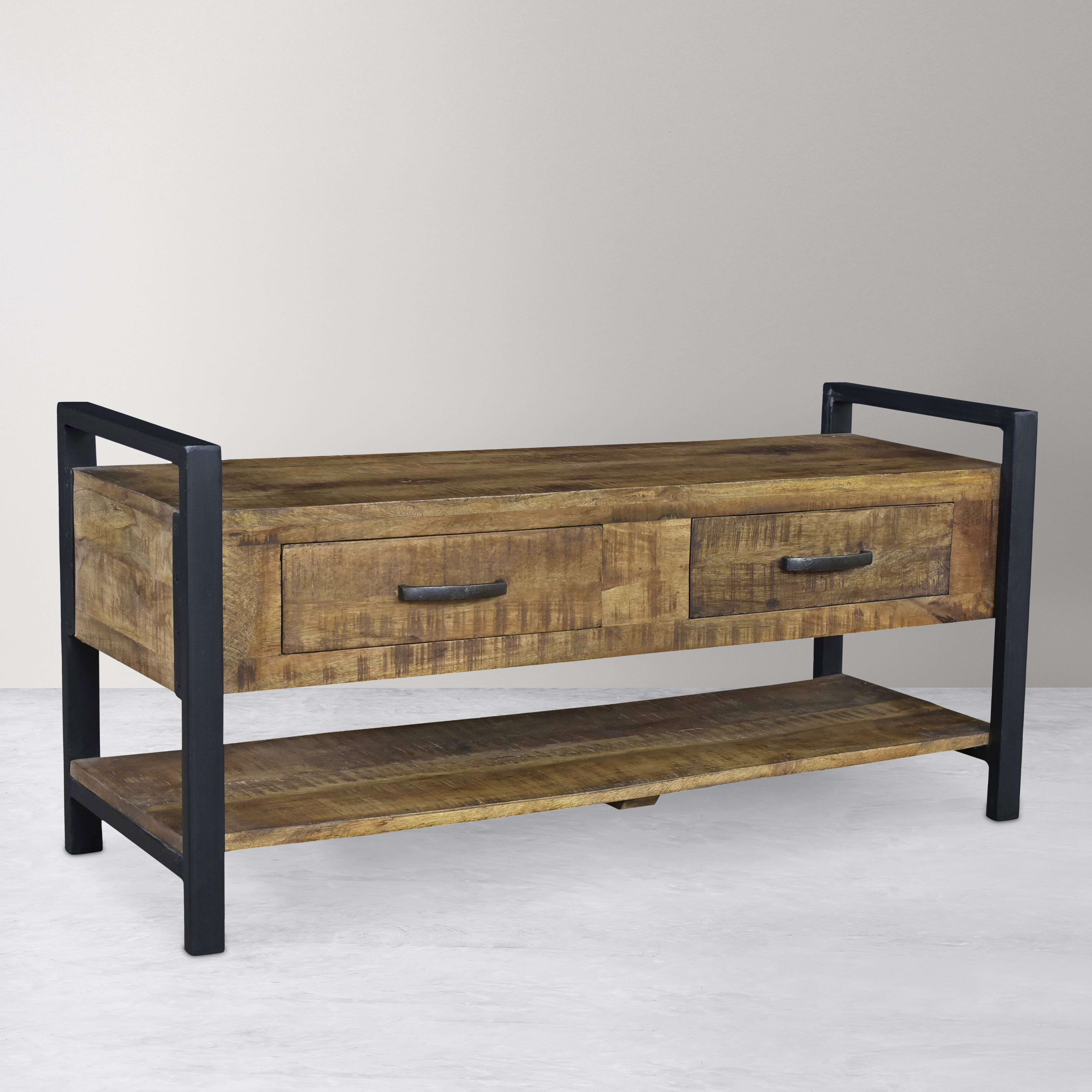 Union Rustic Hanks Storage Bench | Wayfair