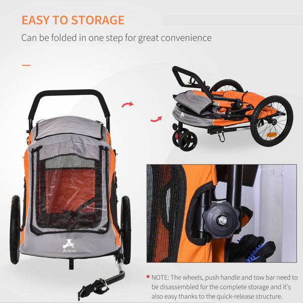 Aosom Folding Standard Stroller & Reviews | Wayfair