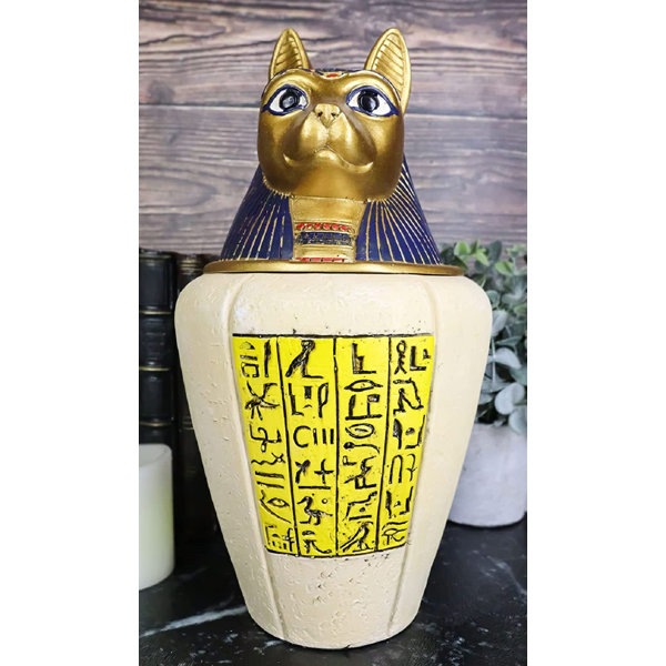 Trinx Elainy Ancient Egyptian Gods and Deities Bastet Feline Cat with ...
