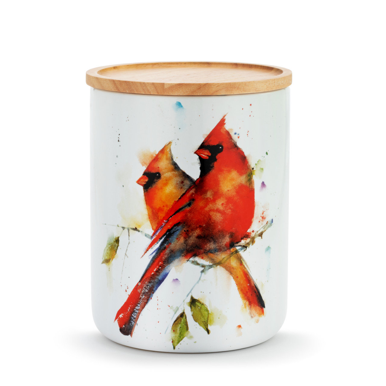 Red Barrel Studio® Cardinal Pair Kitchen Canister | Wayfair