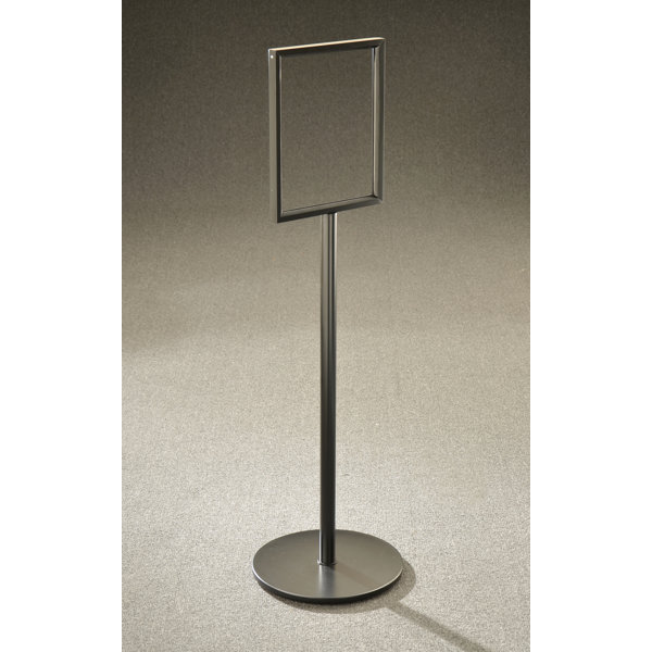 Glaro, Inc. Standard Floor Standing Sign Frame Stand | Wayfair