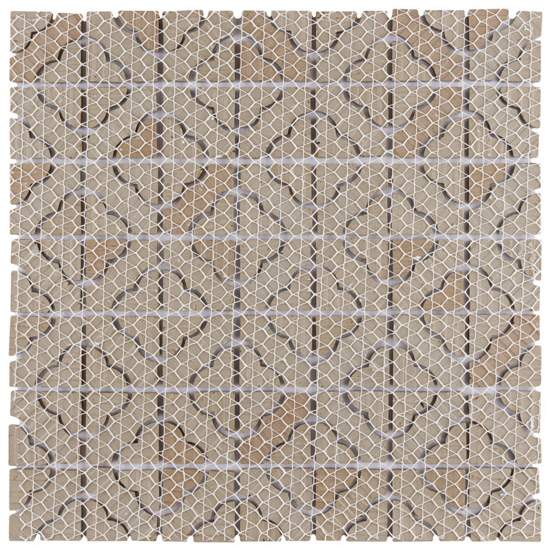 Merola Tile Tower 1.62" x 1.62" Porcelain Random Mosaic Wall & Floor ...
