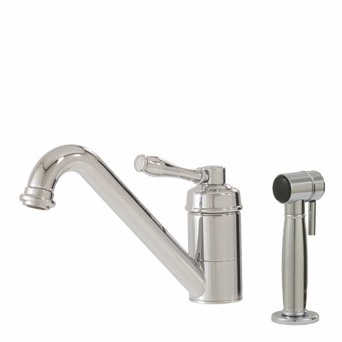Aquabrass Kitchen Faucet with Side Spray | Wayfair