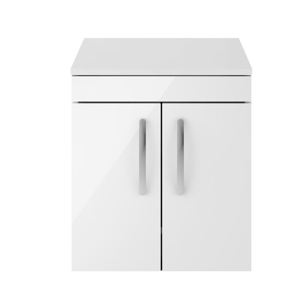 17 Stories Bouzoun 50cm Wall Mounted Vanity Unit Base | Wayfair.co.uk