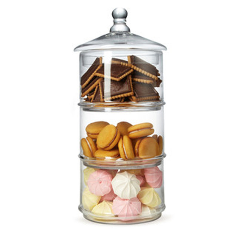 Prep & Savour 3 Tier Stacking 250 qt. Apothecary Jar & Reviews | Wayfair