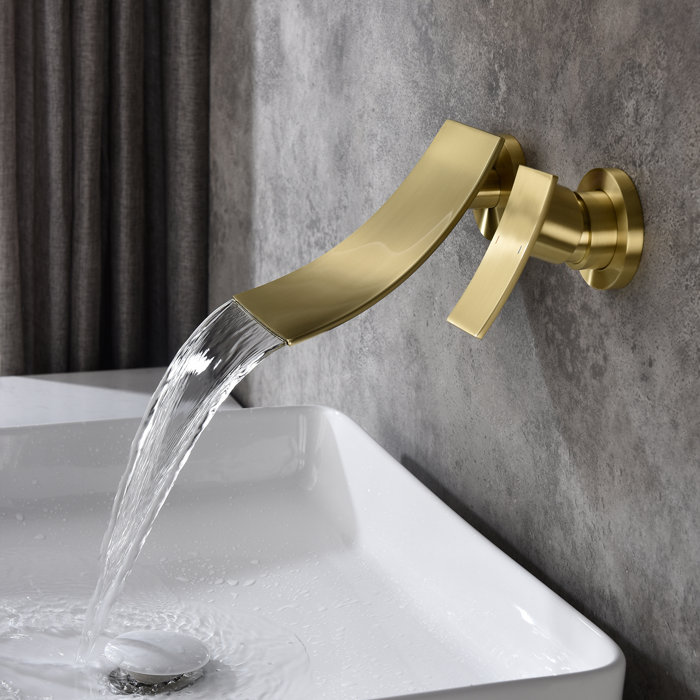 organnice Wall Mounted Faucet Single-handle Bathroom Faucet & Reviews ...