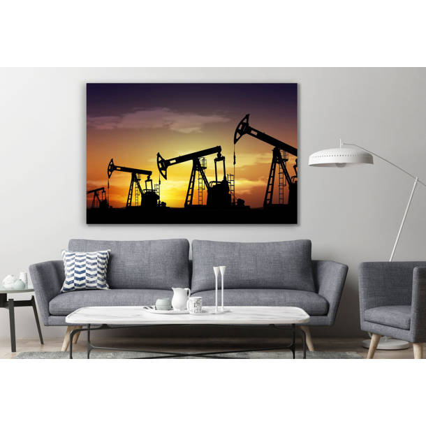 Metrotex Designs Oil Derrick Wall Décor | Wayfair