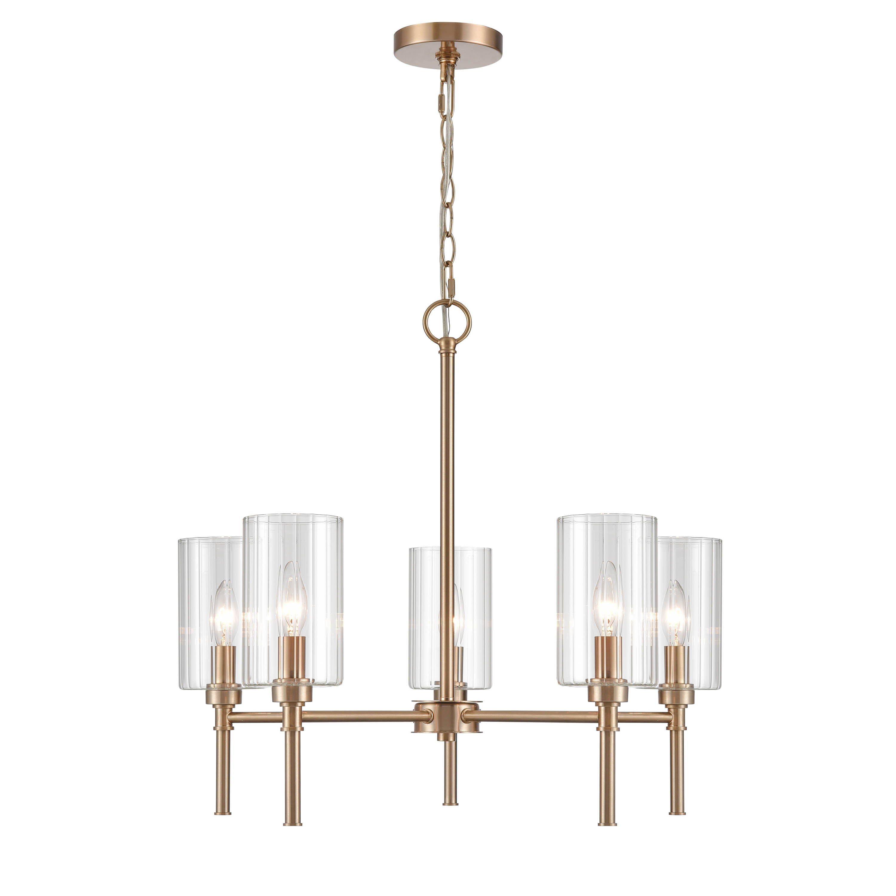Latitude Run® Kayde 5 - Light Dimmable Classic / Traditional Chandelier ...
