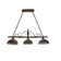Fleur De Lis Living 3 - Light Kitchen Island Bulb Pendant | Wayfair