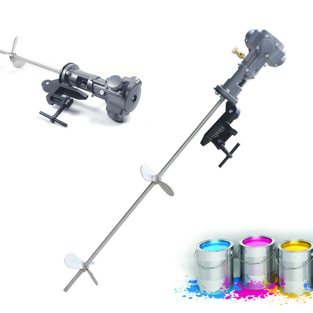 DALELEE 50 Gallon 1/2 HP 200L Stainless Steel Pneumatic Paint Mixer ...