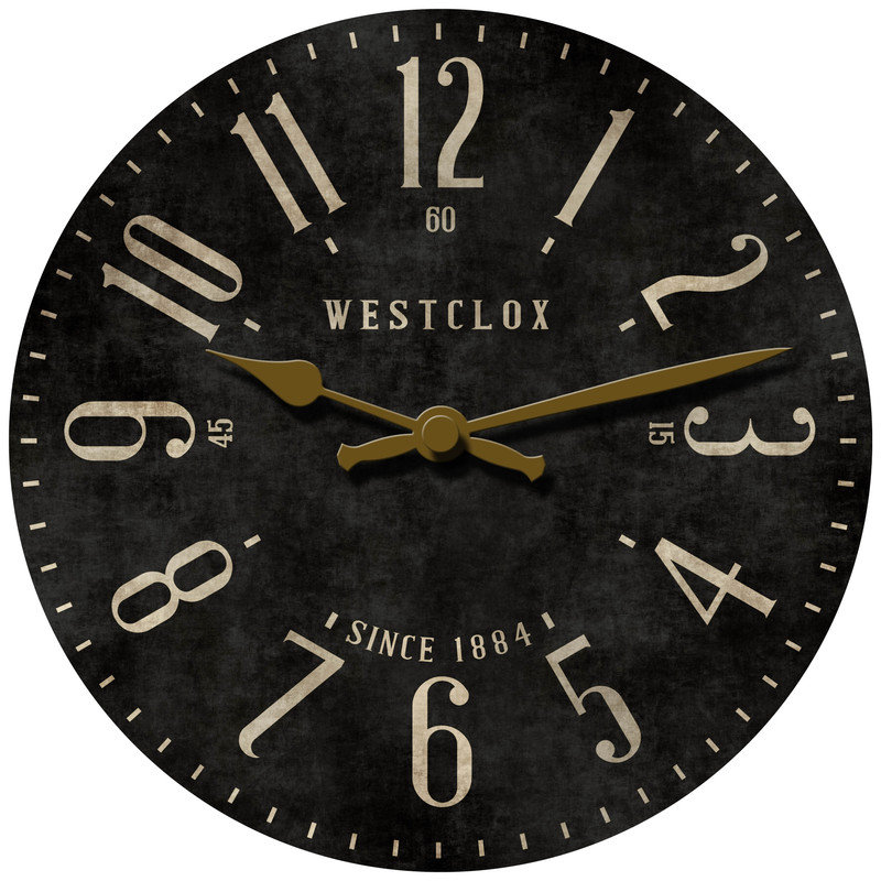 Westclox Wood Wall Clock | Wayfair