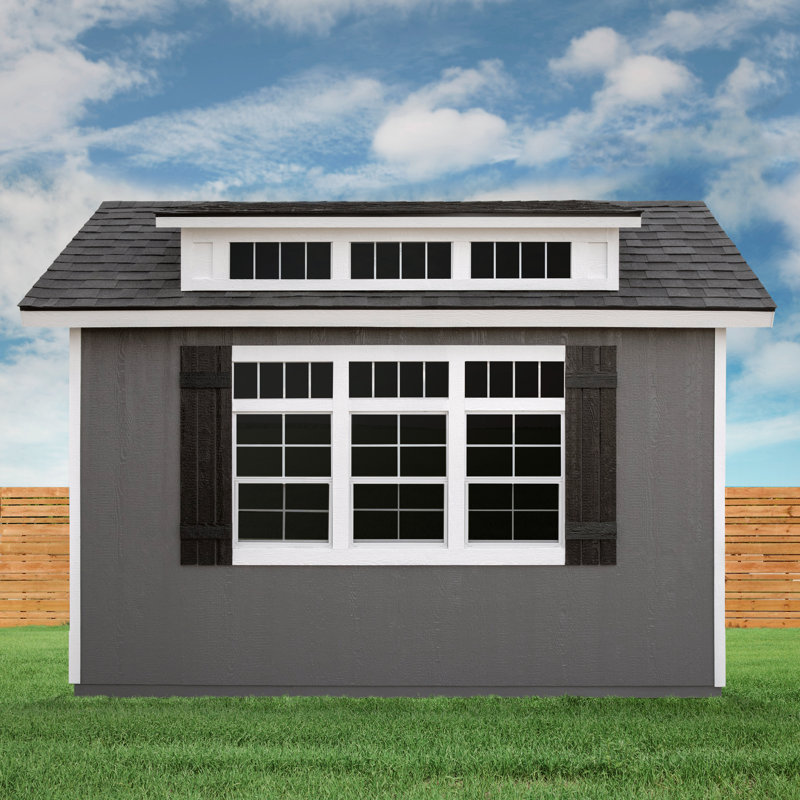 Handy Home Windemere 10 ft. W x 12 ft. D Storage Shed & Reviews | Wayfair