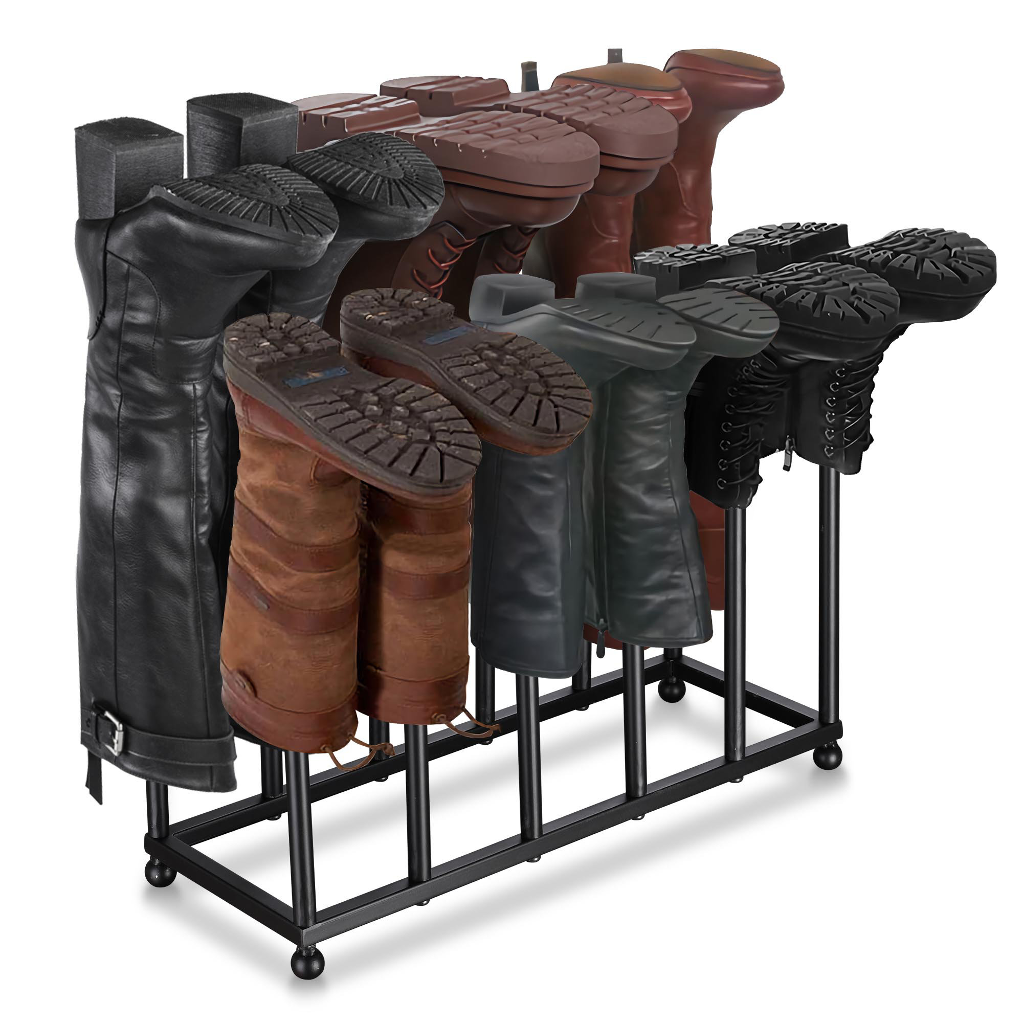 Rebrilliant 6 Pair Boot Rack | Wayfair
