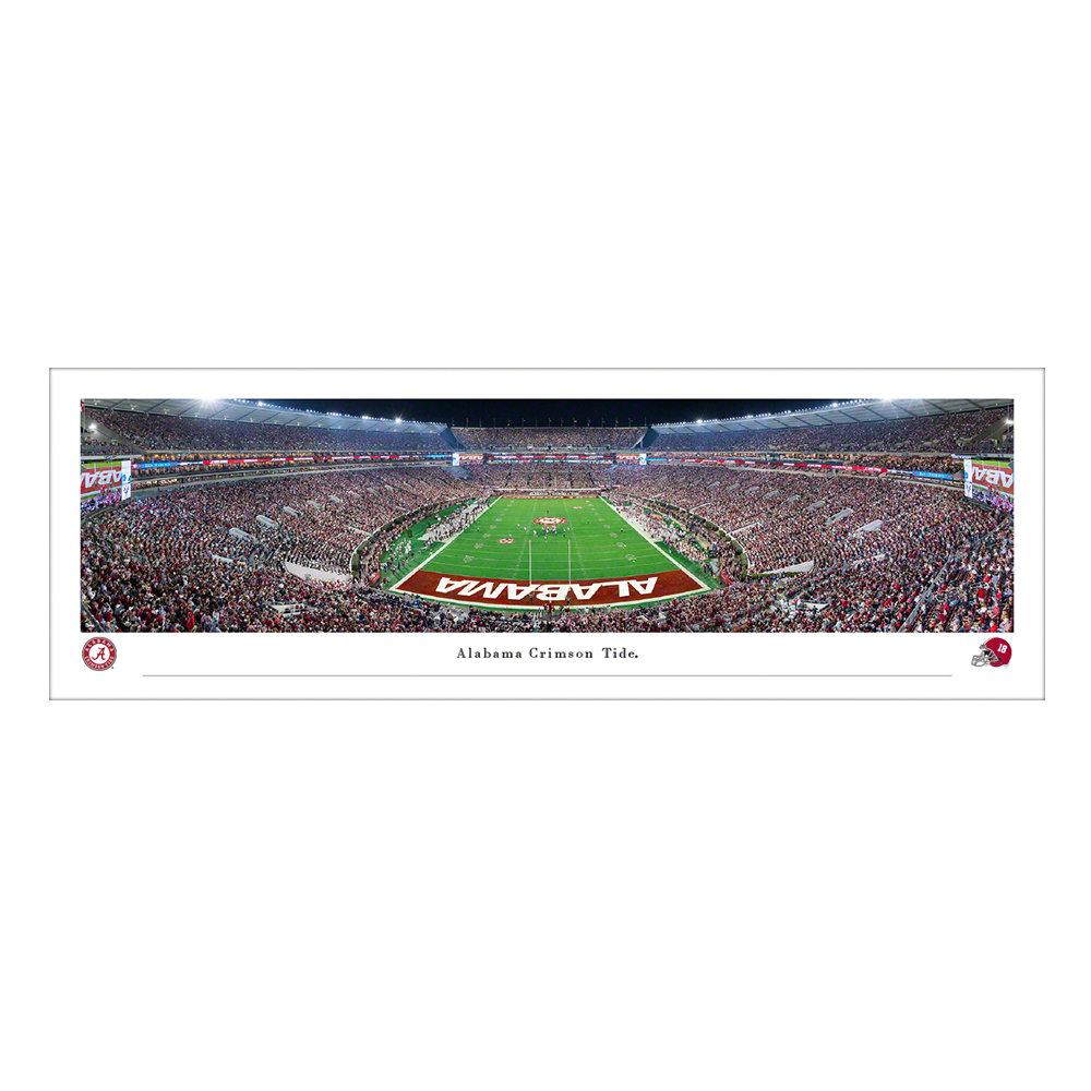 BlakewayPanoramas Alabama Crimson Tide by James Blakeway - Unframed ...