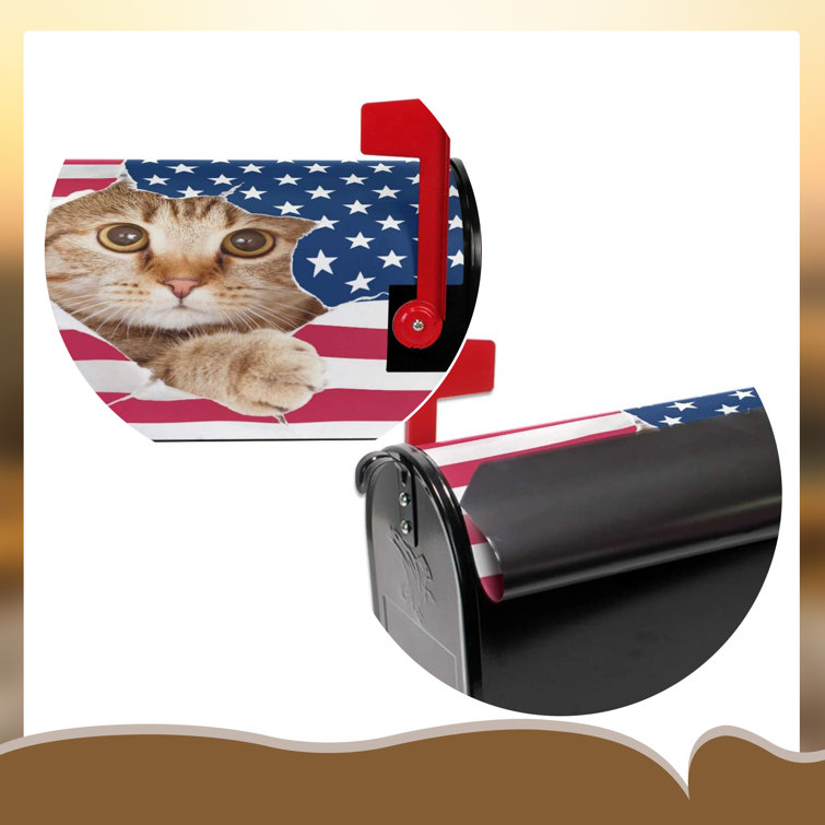 Eternal Night Cute Kitty Cat Mailbox Cover | Wayfair