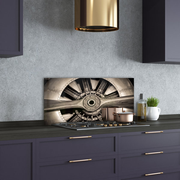 Williston Forge Splashback - Backsplash - Cooker Hob Wall Splashback ...