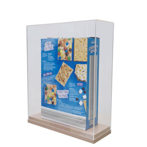FixtureDisplays 8.5x2.5x12" Acrylic Cereal Box Display Trophy Figurine ...