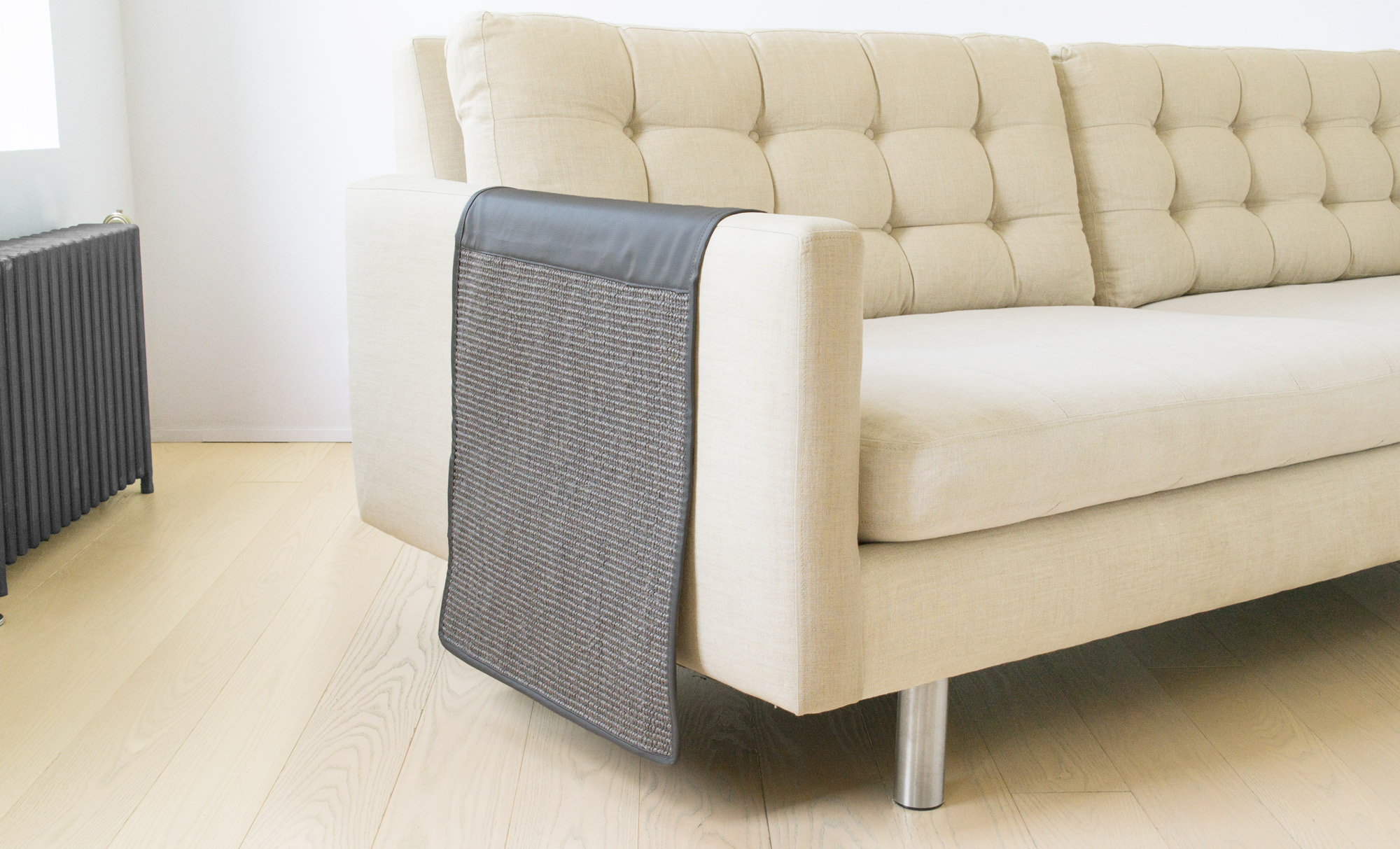 Tucker Murphy Pet™ Iowa Cat Scratching Sofa Guard Vegan Leather ...